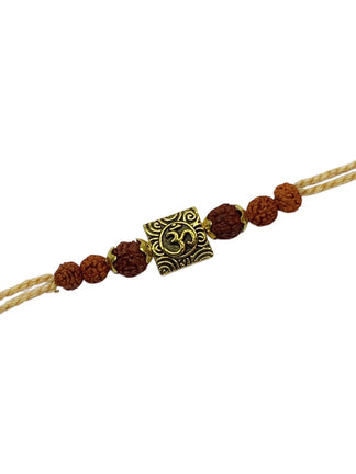 Om Rudraksha & Chandan Rakhi For Raksha Bandhan | Digital Dress Room